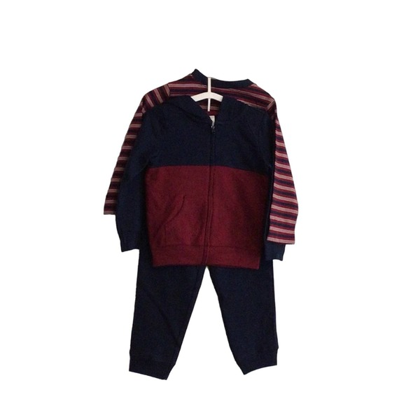 Carter's | Matching Sets | New Boys Clothes 2t Zip Hoodie Jacket Shirt ...